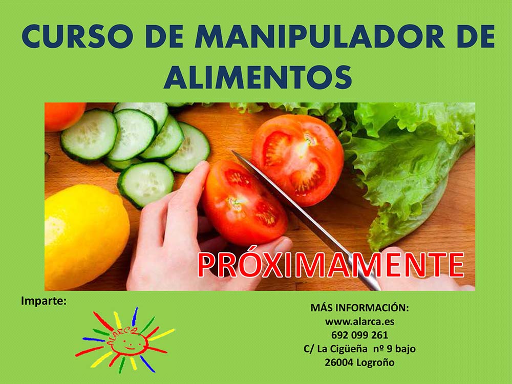 Curso Manipulador De Alimentos Escuela Alarca